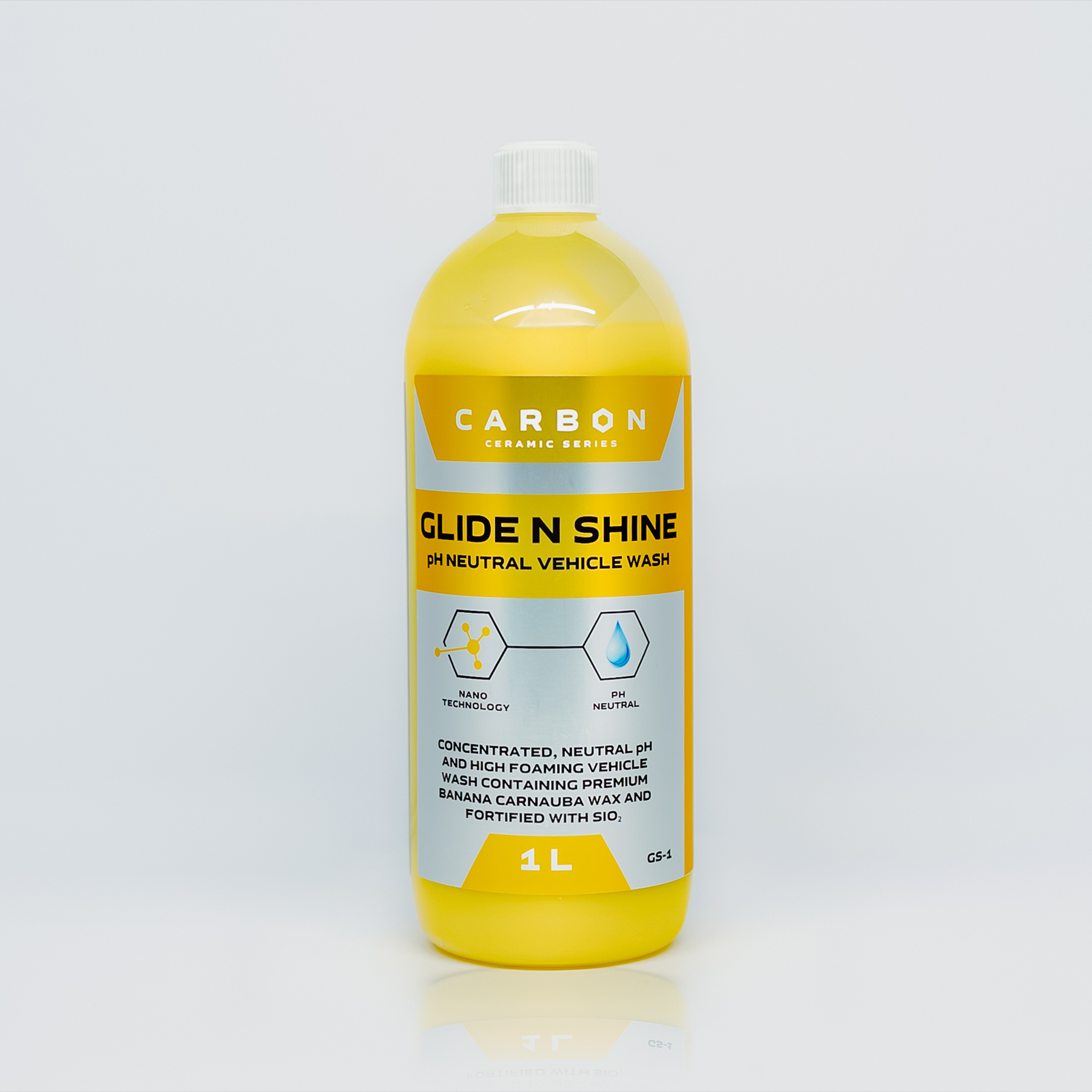 Glide N Shine - SiO2 Wash & Wax – Carbon Car Care
